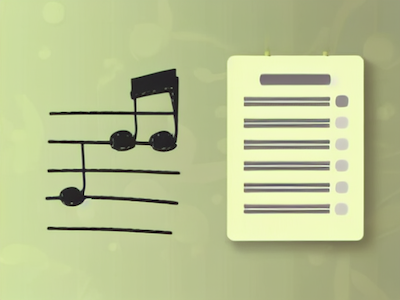 Interval reference sheet | Treblekey